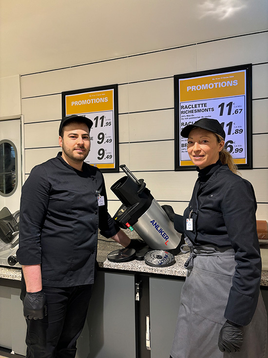 Coupe légumes professionnel Anliker L spécial Fromage